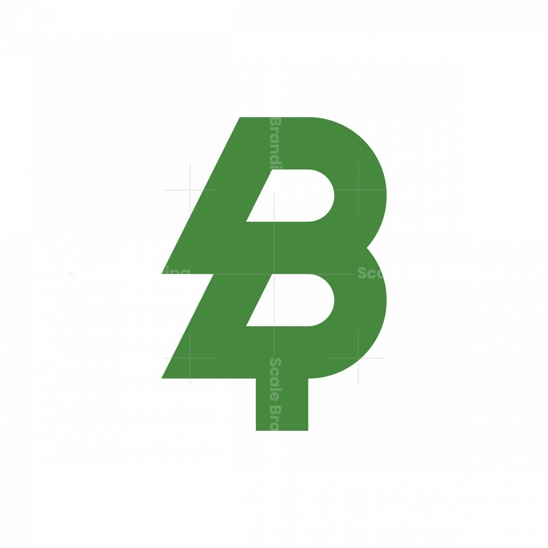 B Pine Tree Logo | Scalebranding
