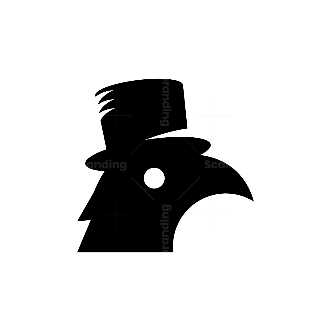 The Crow Doctor Modern logo | Scalebranding