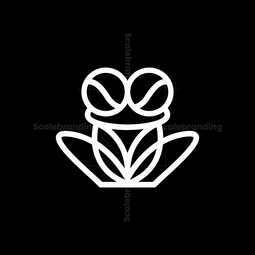 Blue Angry Frog Logo | Scalebranding