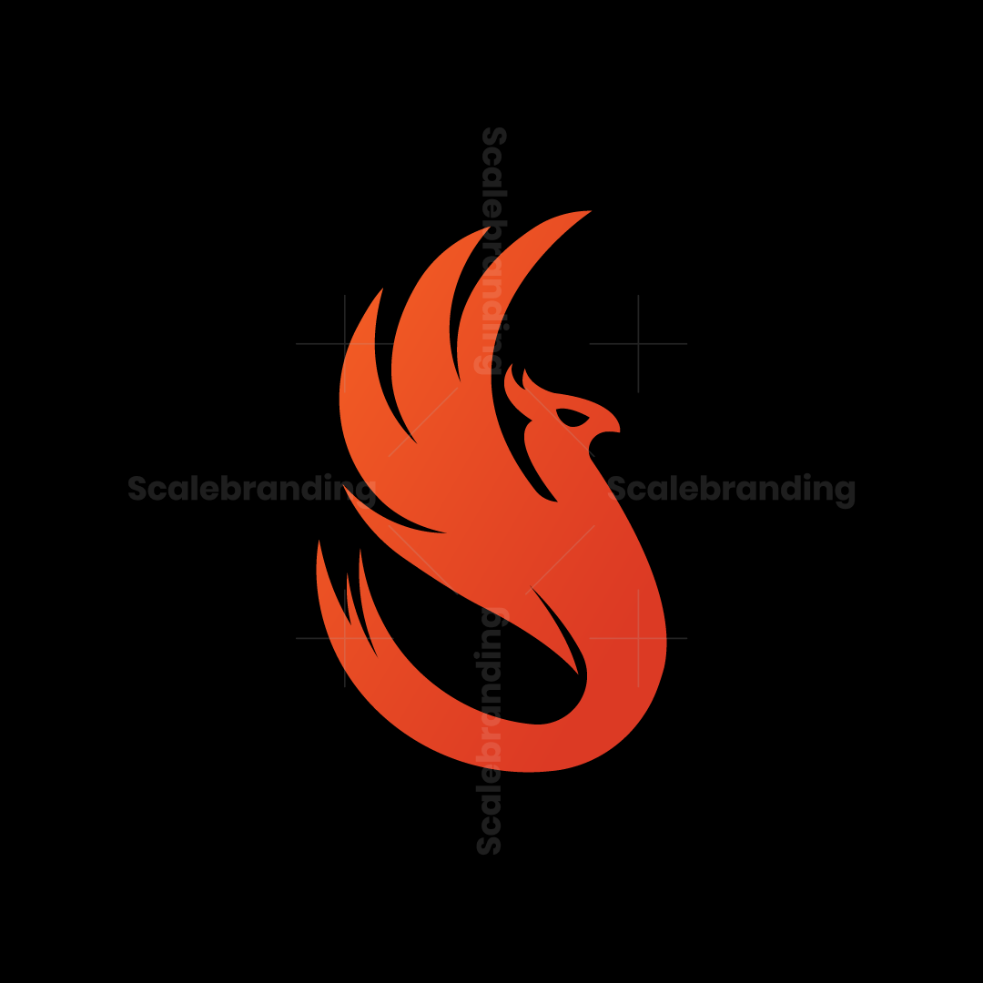 iconic flying phoenix majestic logo | Scalebranding