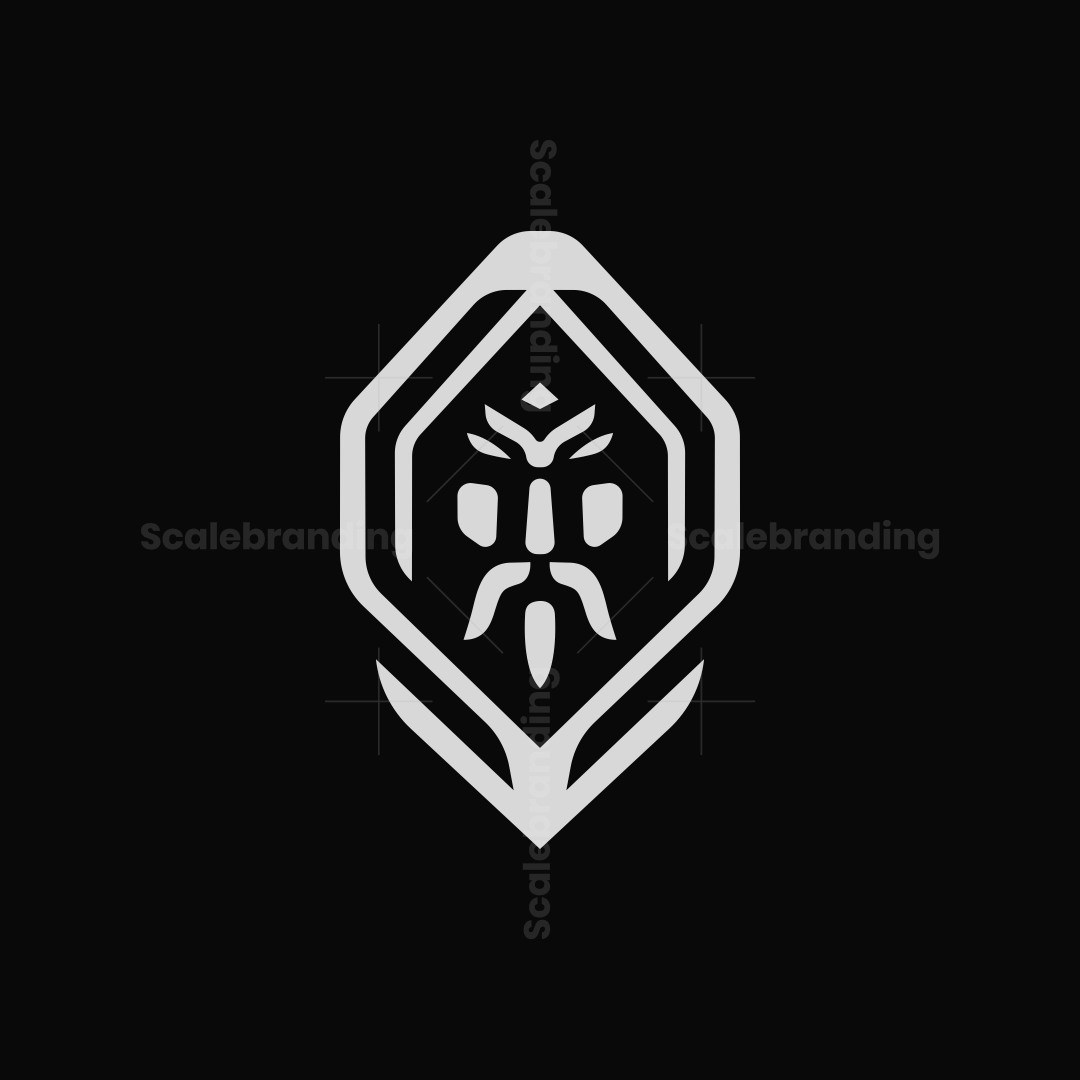 Minimal Wizard Wise Man Logo | Scalebranding