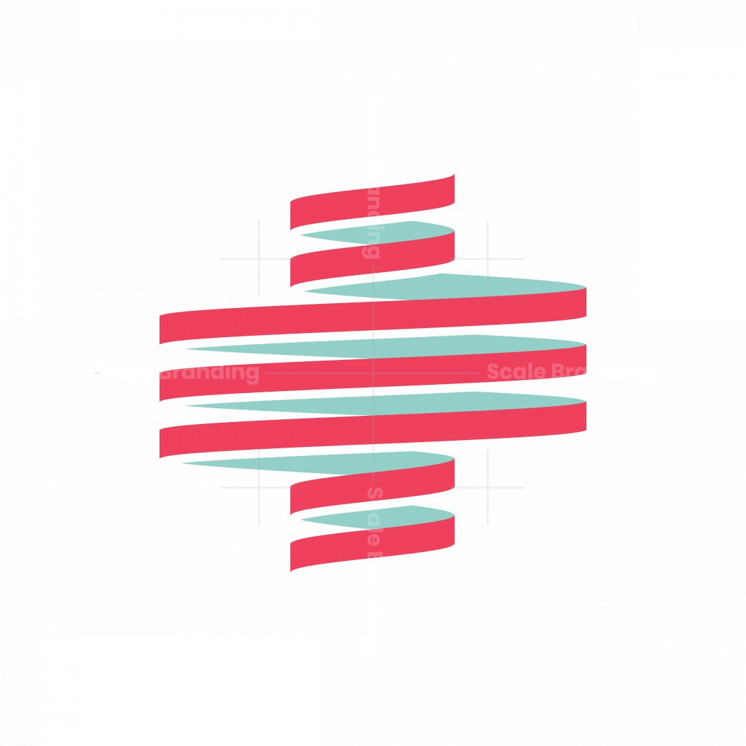Cross Ribbon Logo | Scalebranding