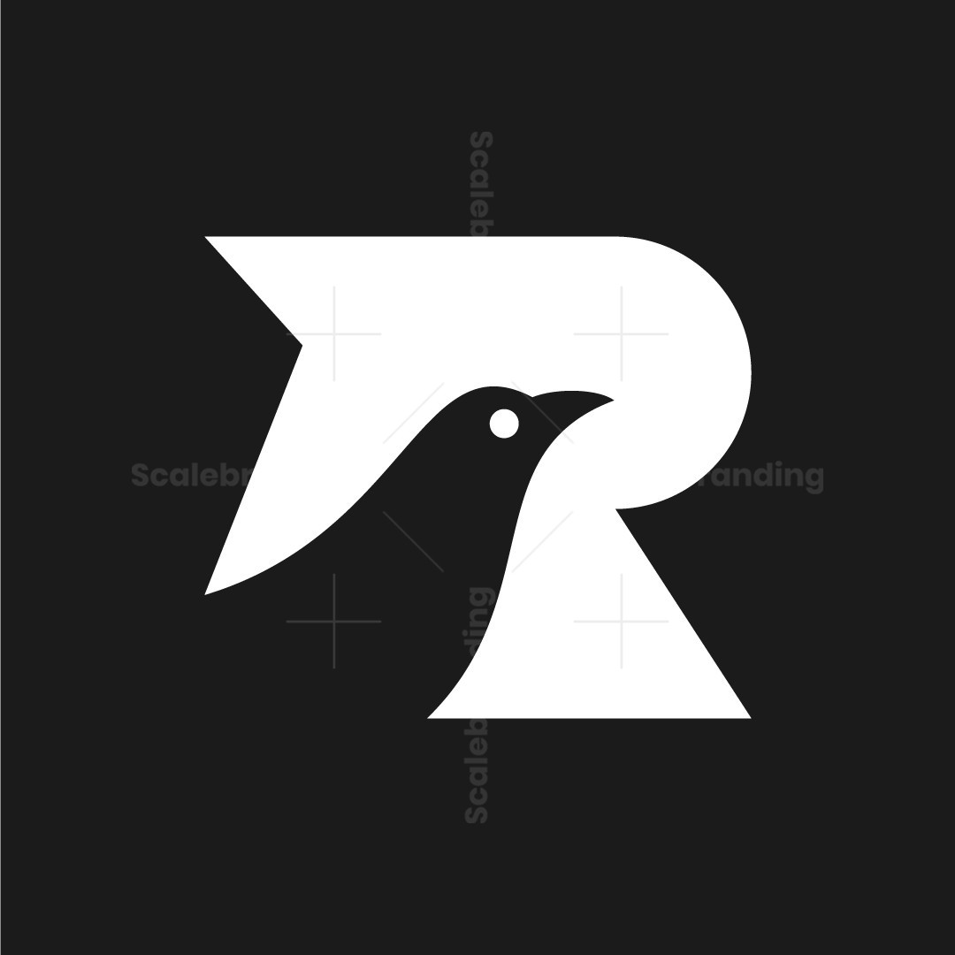R Raven Logo | Scalebranding