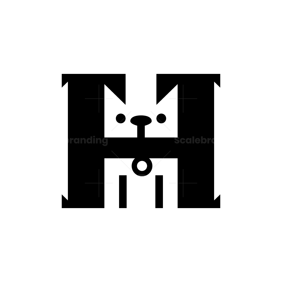 Letter H Dog Pet Logo | Scalebranding