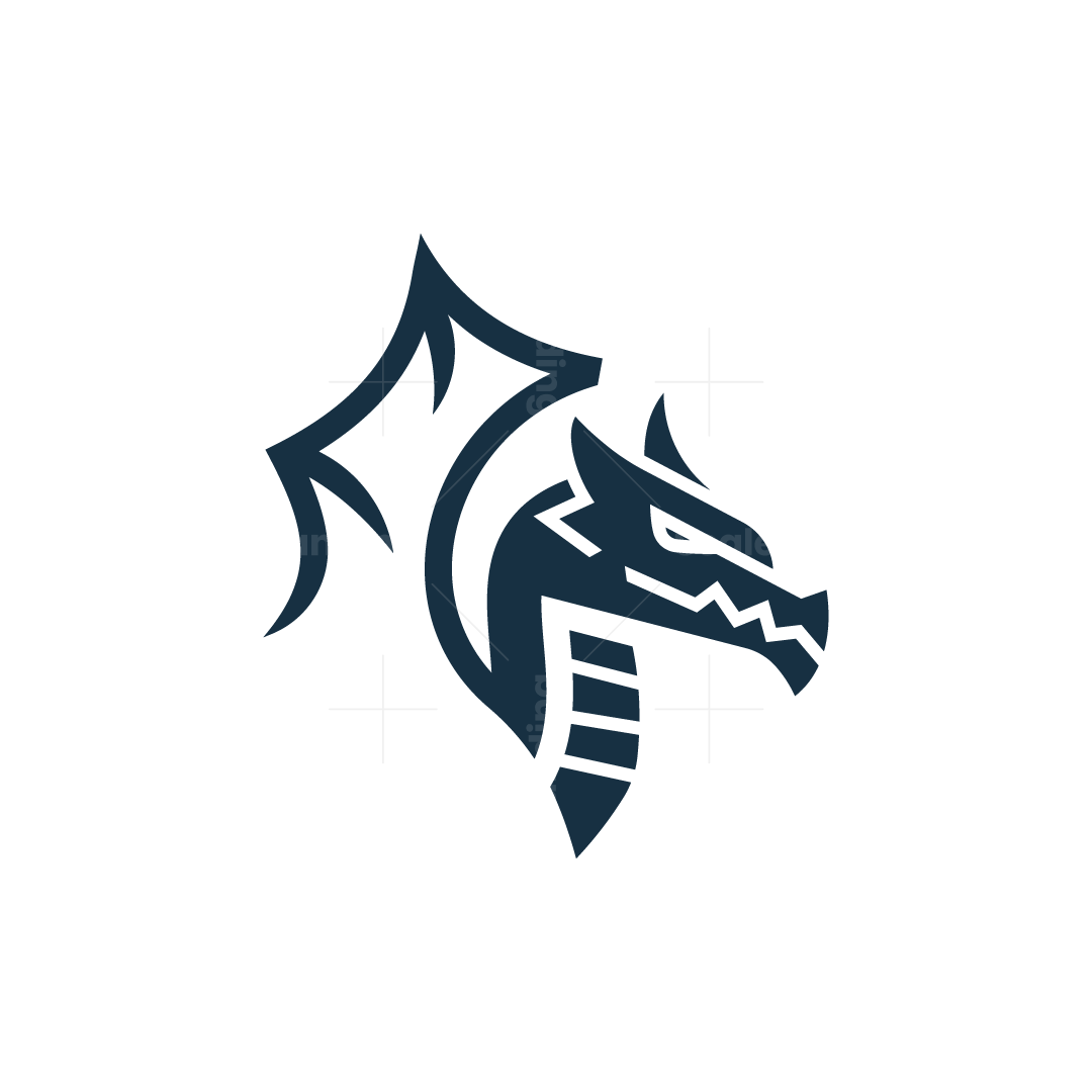 Iconic Dragon Logo | Scalebranding