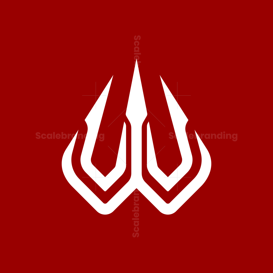 Luxury Trident Letter W Logo | Scalebranding