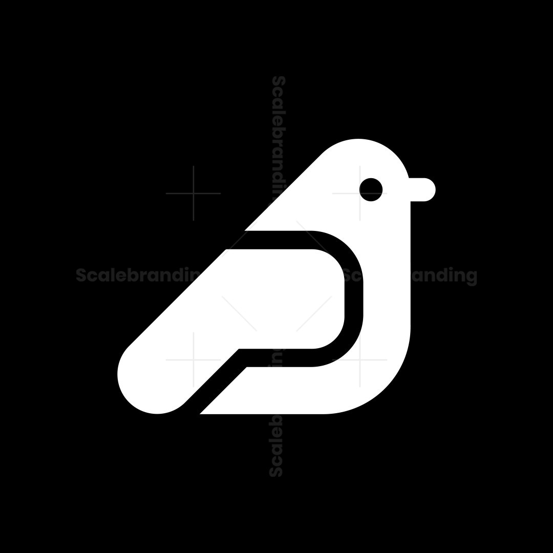 P Letter Bird Logo | Scalebranding