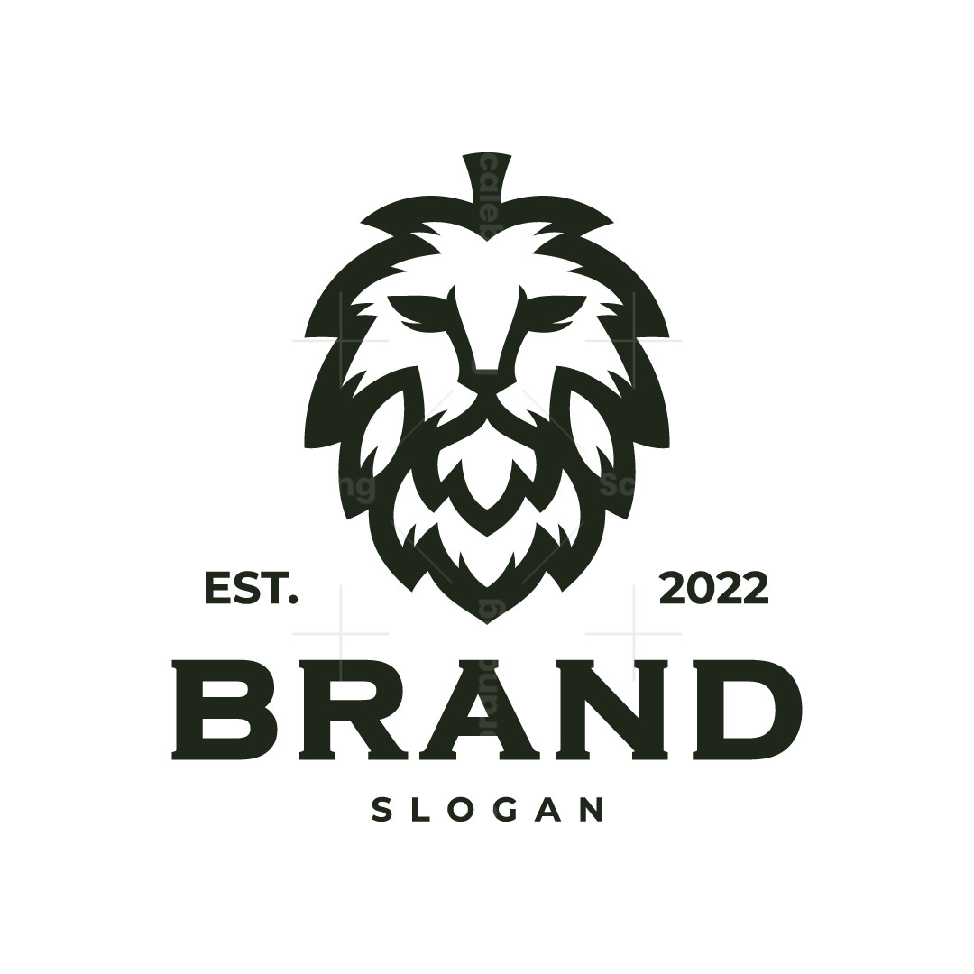 Lion Hops Logo | Scalebranding