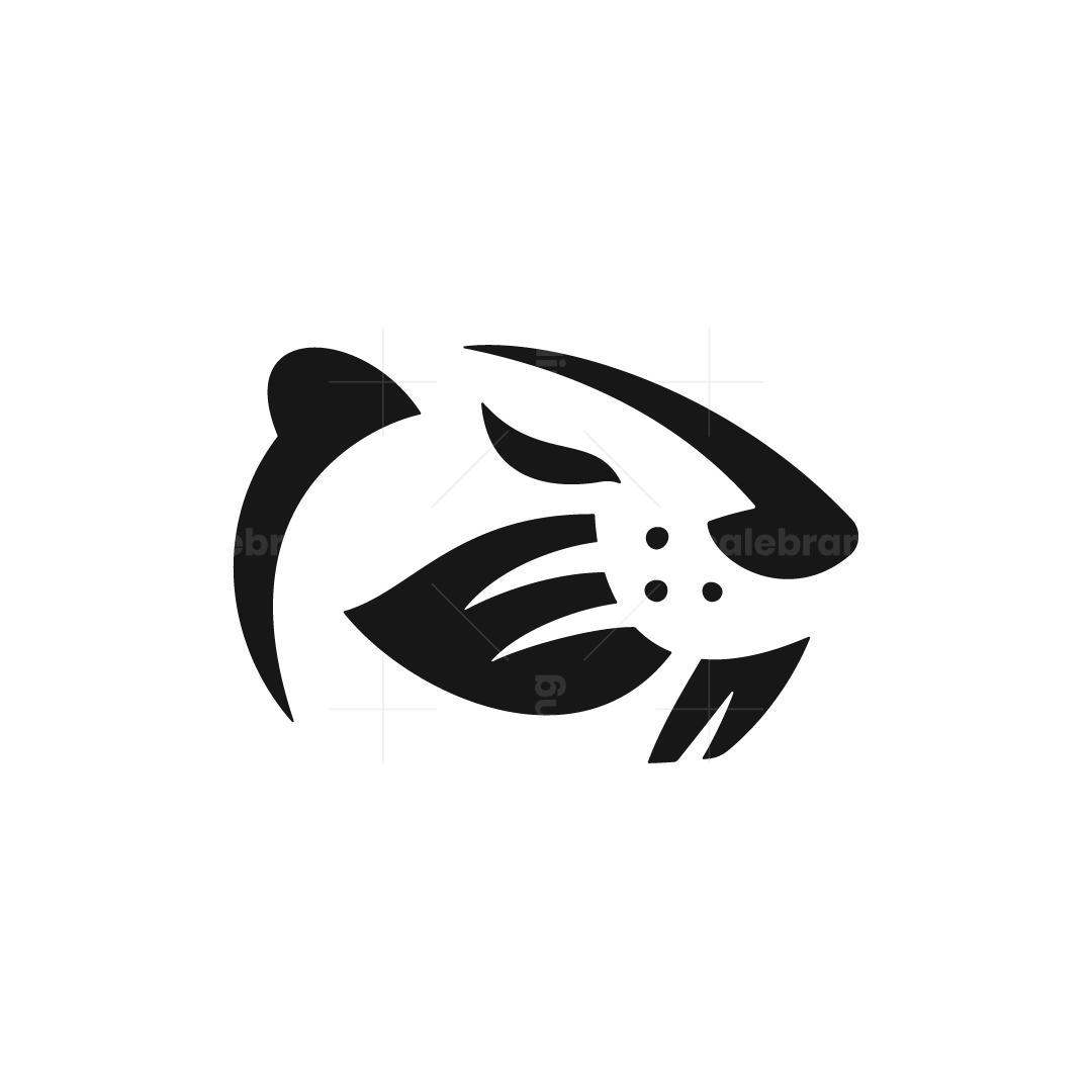 Simple Black Beaver Head Logo | Scalebranding