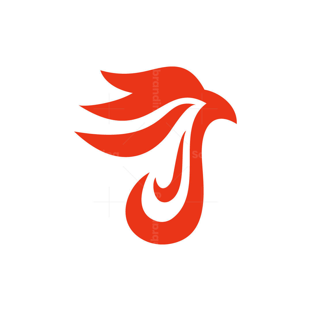 Simple Rooster Chicken Logo Concept | Scalebranding