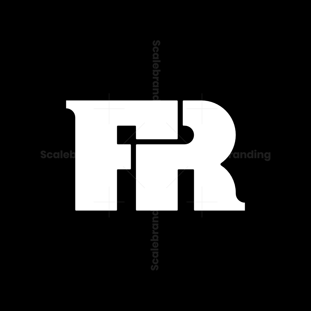 Letter FR logo | Scalebranding