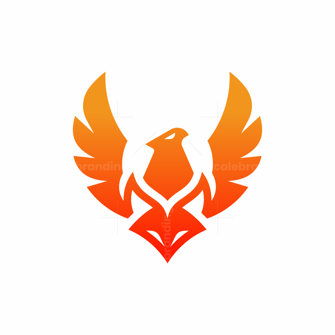 Legendary Phoenix Fox Strong Logo | Scalebranding