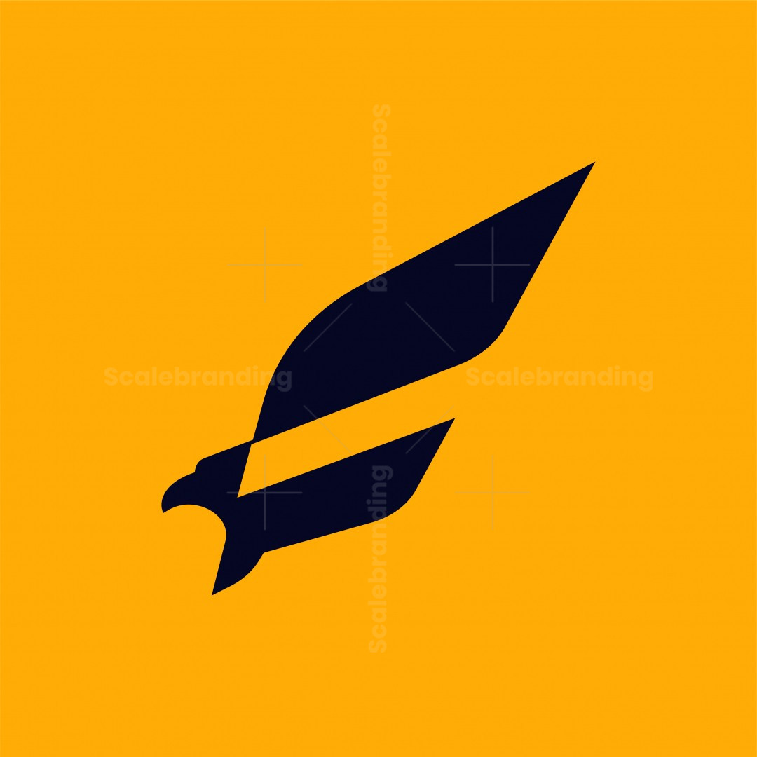 letter F Falcon Logo | Scalebranding