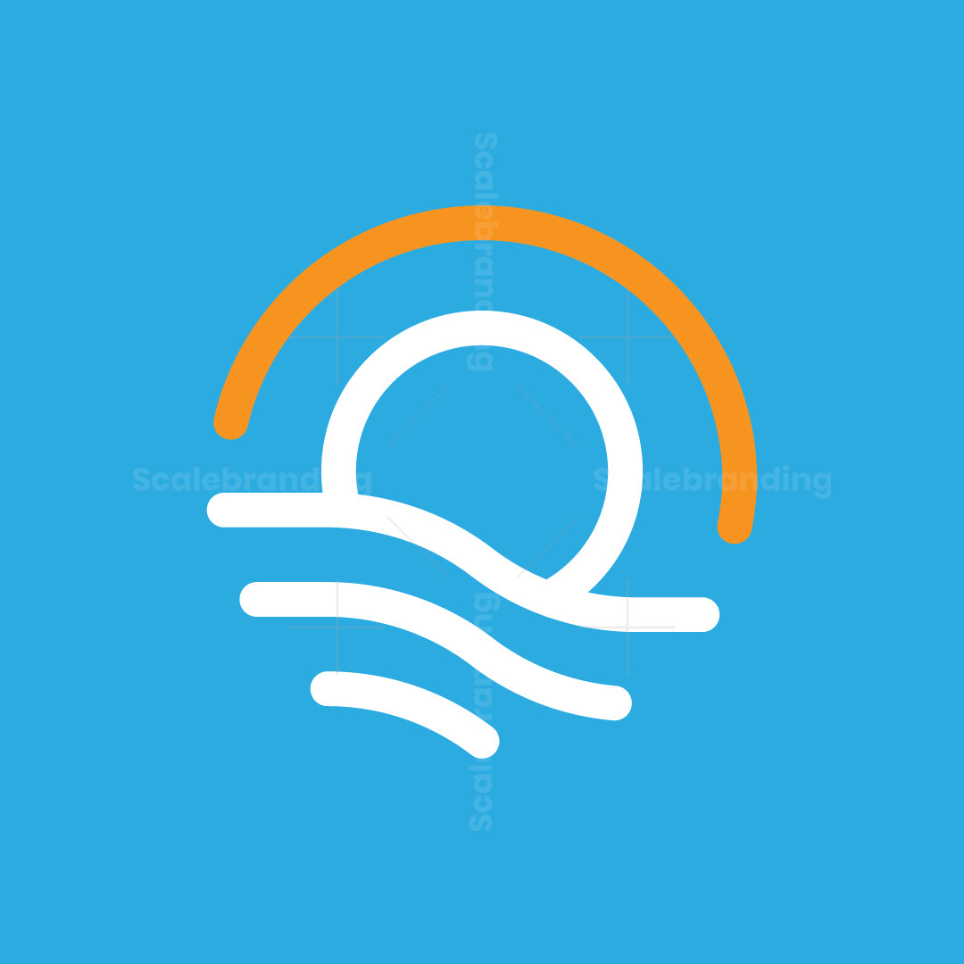 Sun wave Logo | Scalebranding