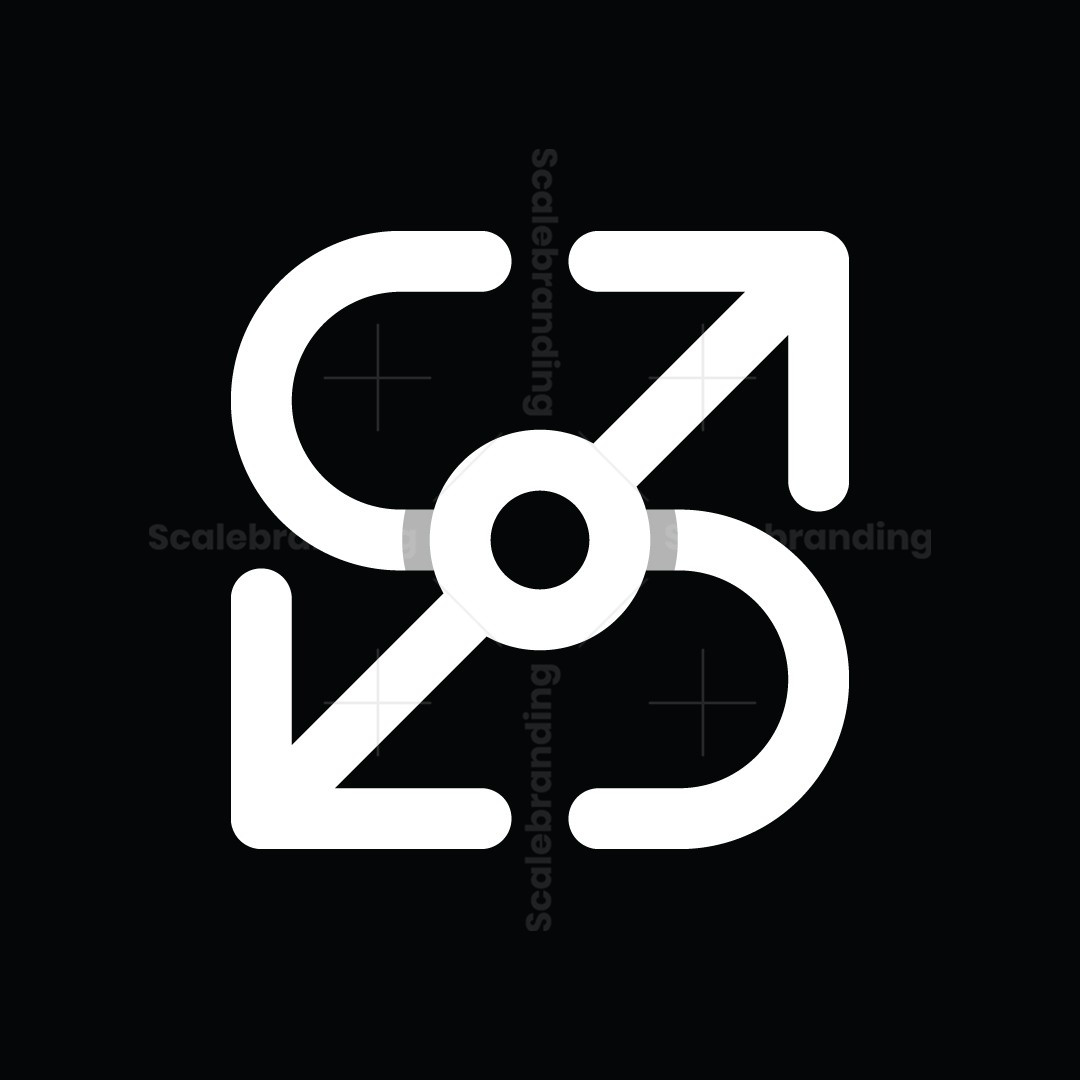 Letter S Arrow Logo | Scalebranding