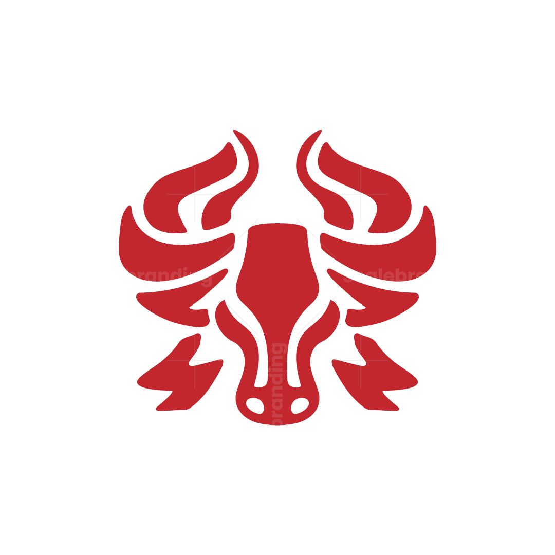 iconic and sturdy bull head logo | Scalebranding