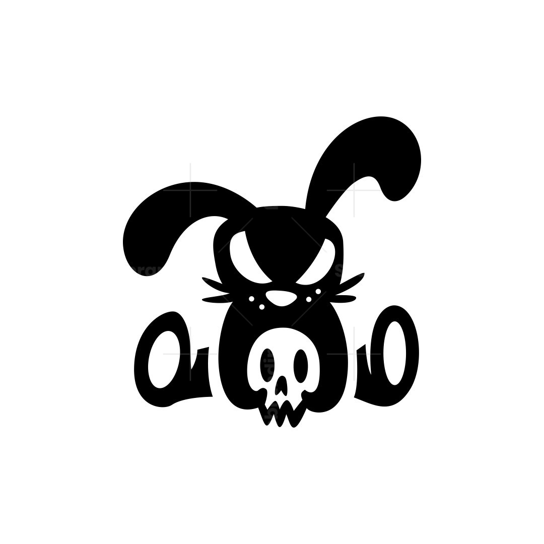 Bad Rabbit with Skull Logo | Scalebranding