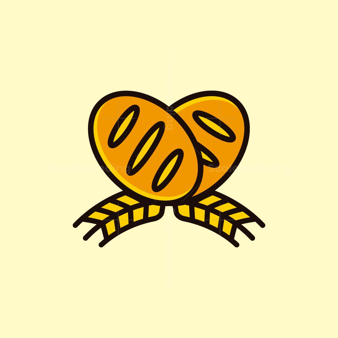 Bakery Bread Wheat Cakery Logo | Scalebranding