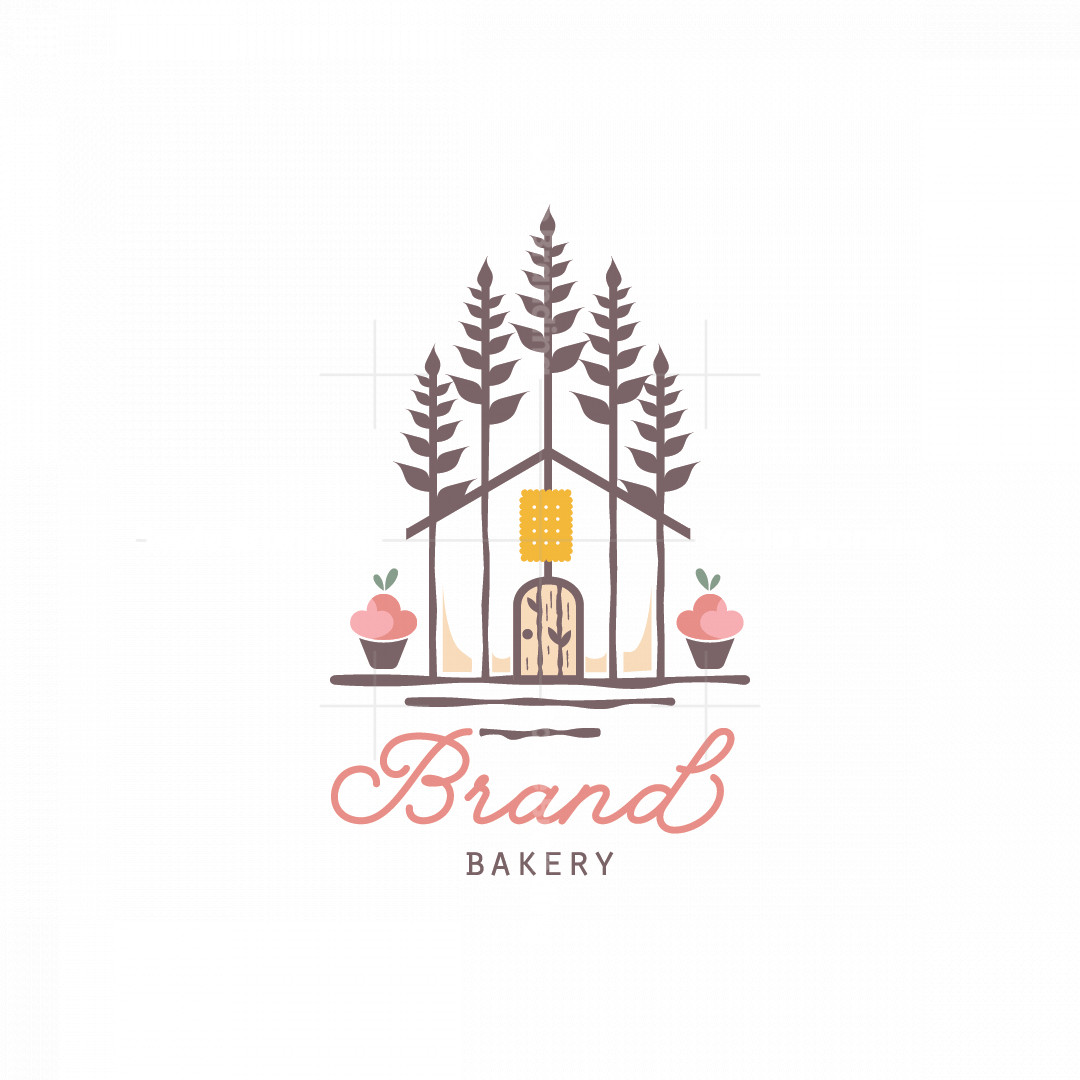 Bakery House Symbol Logo | Scalebranding