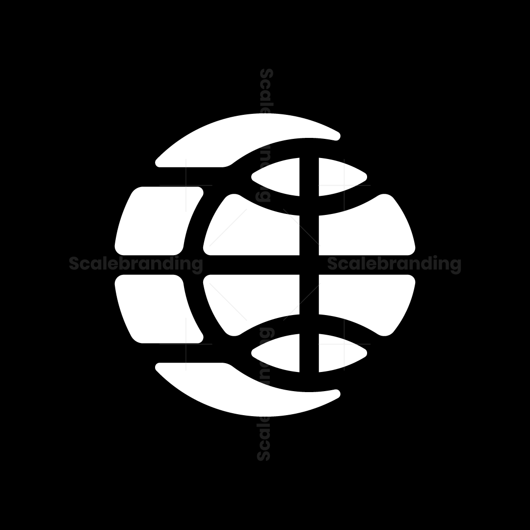 Basketball Sport Crescent Moon Logo | Scalebranding