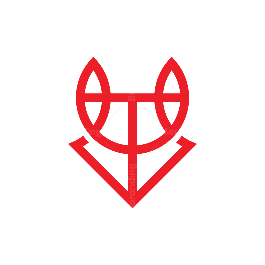 Basketball Fox Head Sport Logo | Scalebranding