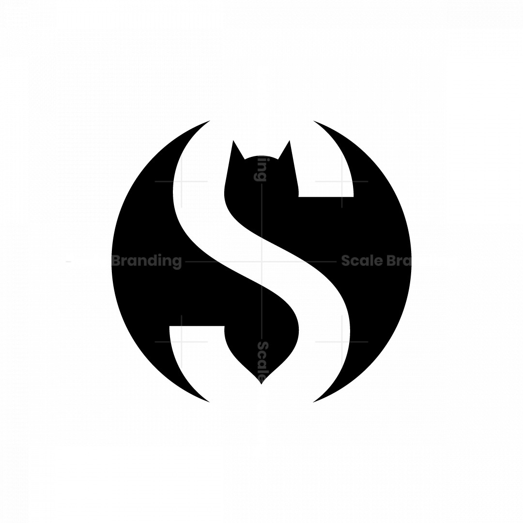 Ss Logo Design Bat