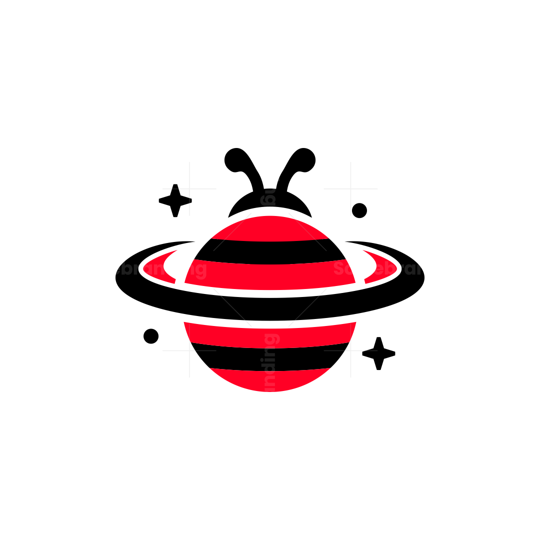 Modern Bug Planet Combination logo | Scalebranding