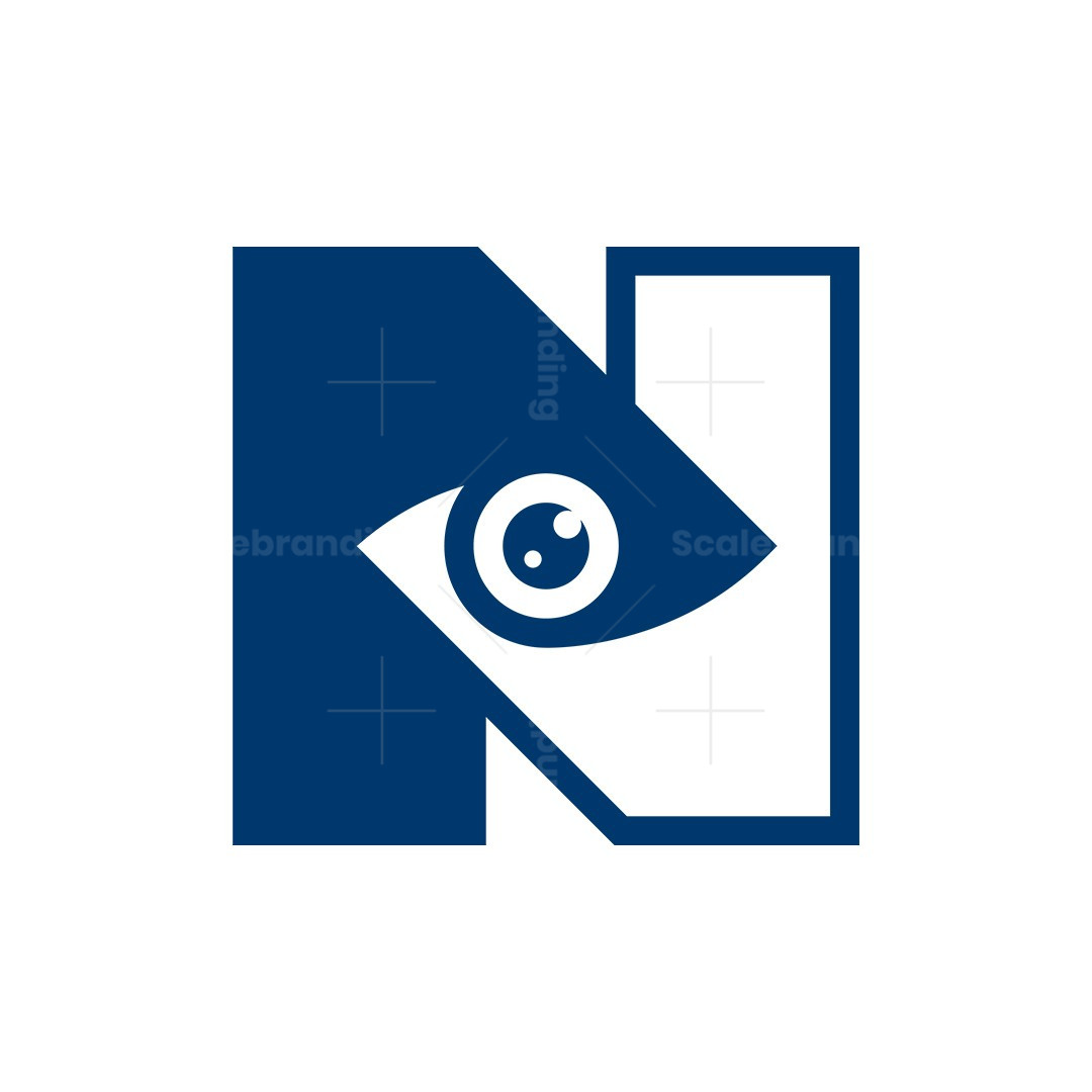 Letter N Eye Logo | Scalebranding
