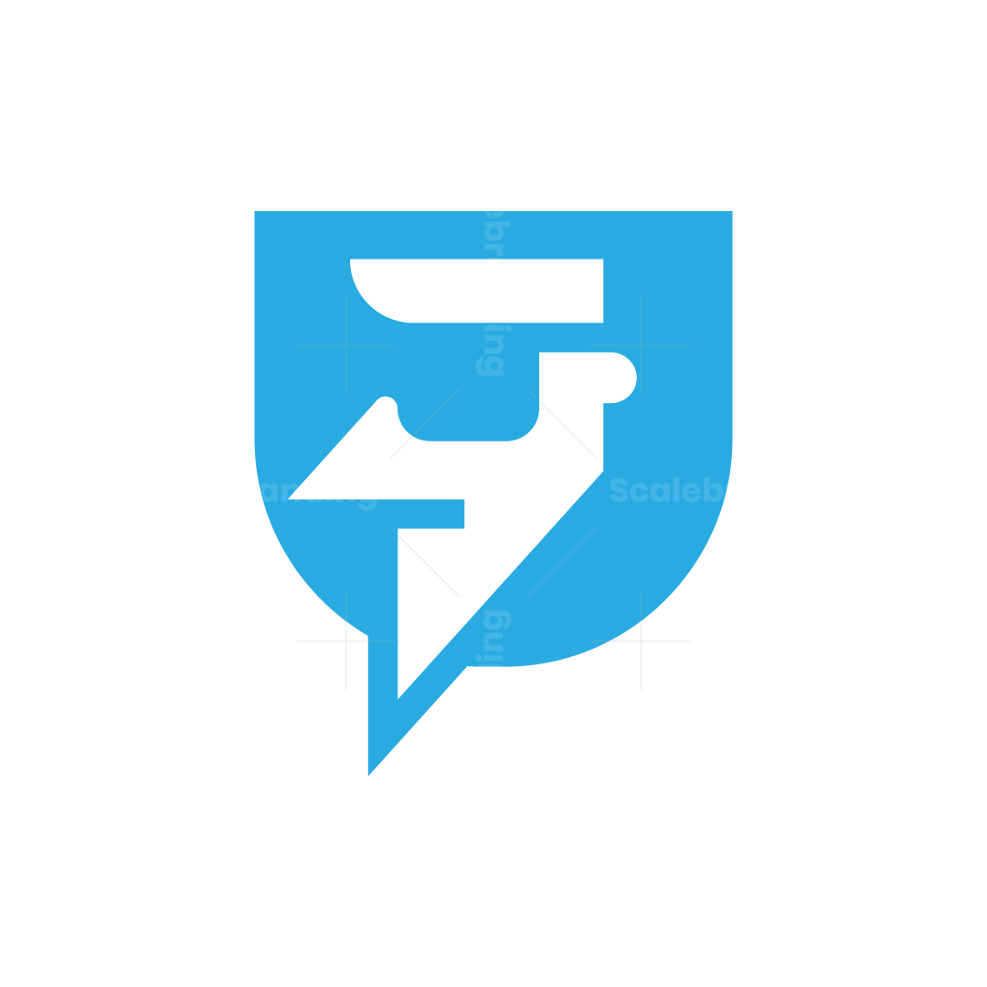 A logo that symbolizes a cool mans face | Scalebranding