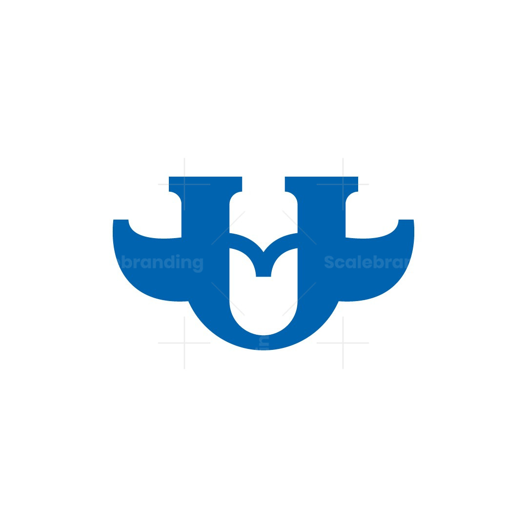 Letter U Whale Tail Logo | Scalebranding