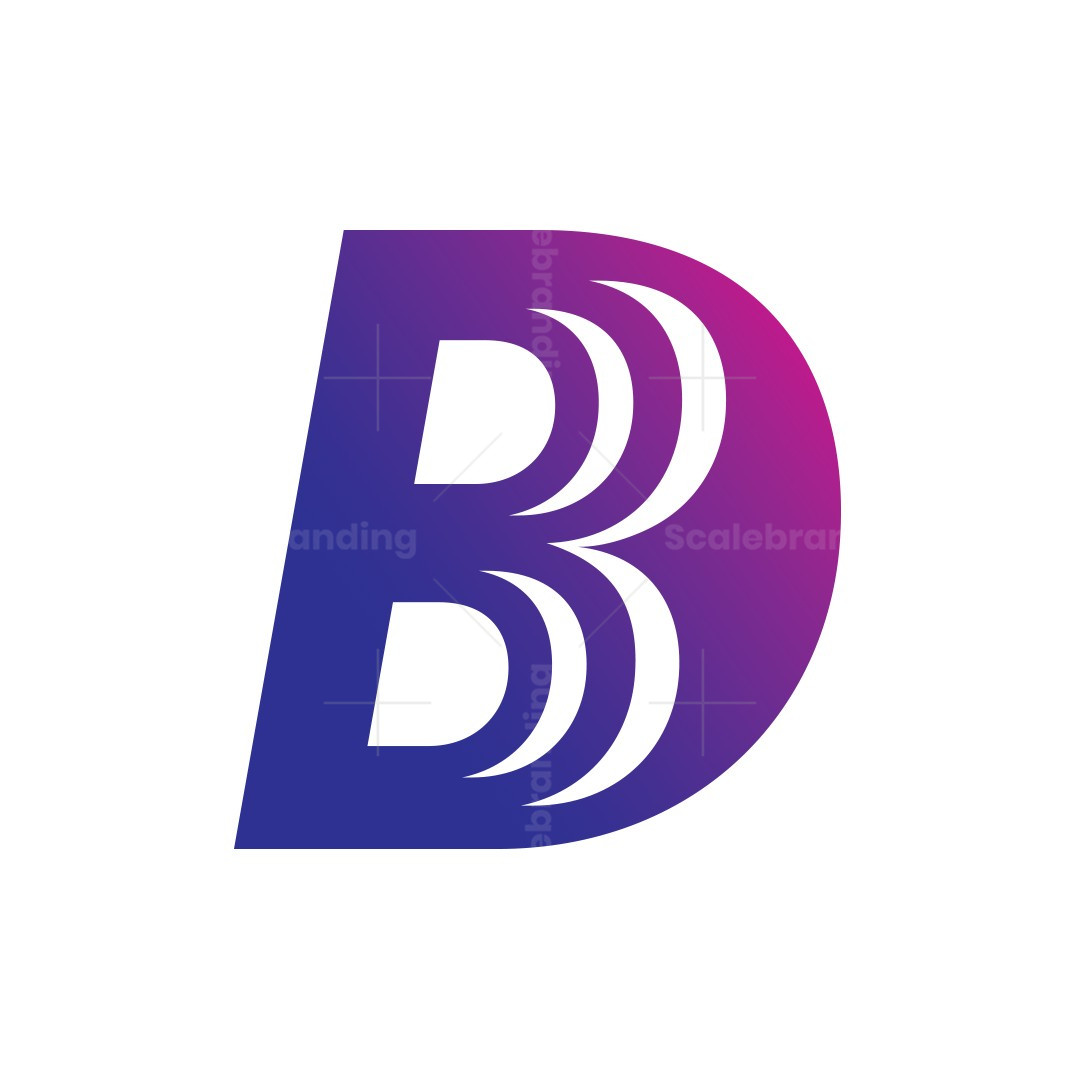 Creative and modern BD Monogram Logo | Scalebranding