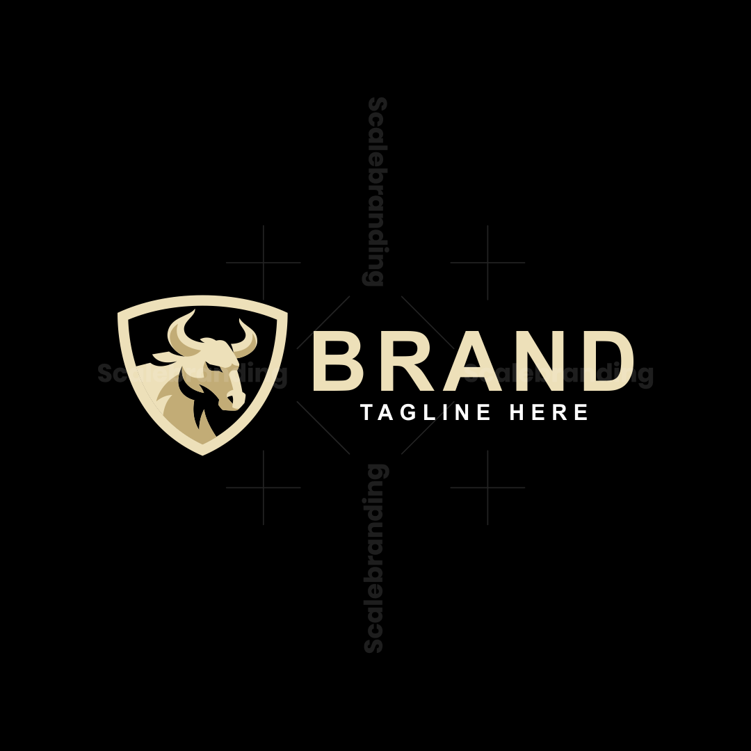 Bull Head Logo Brand Name