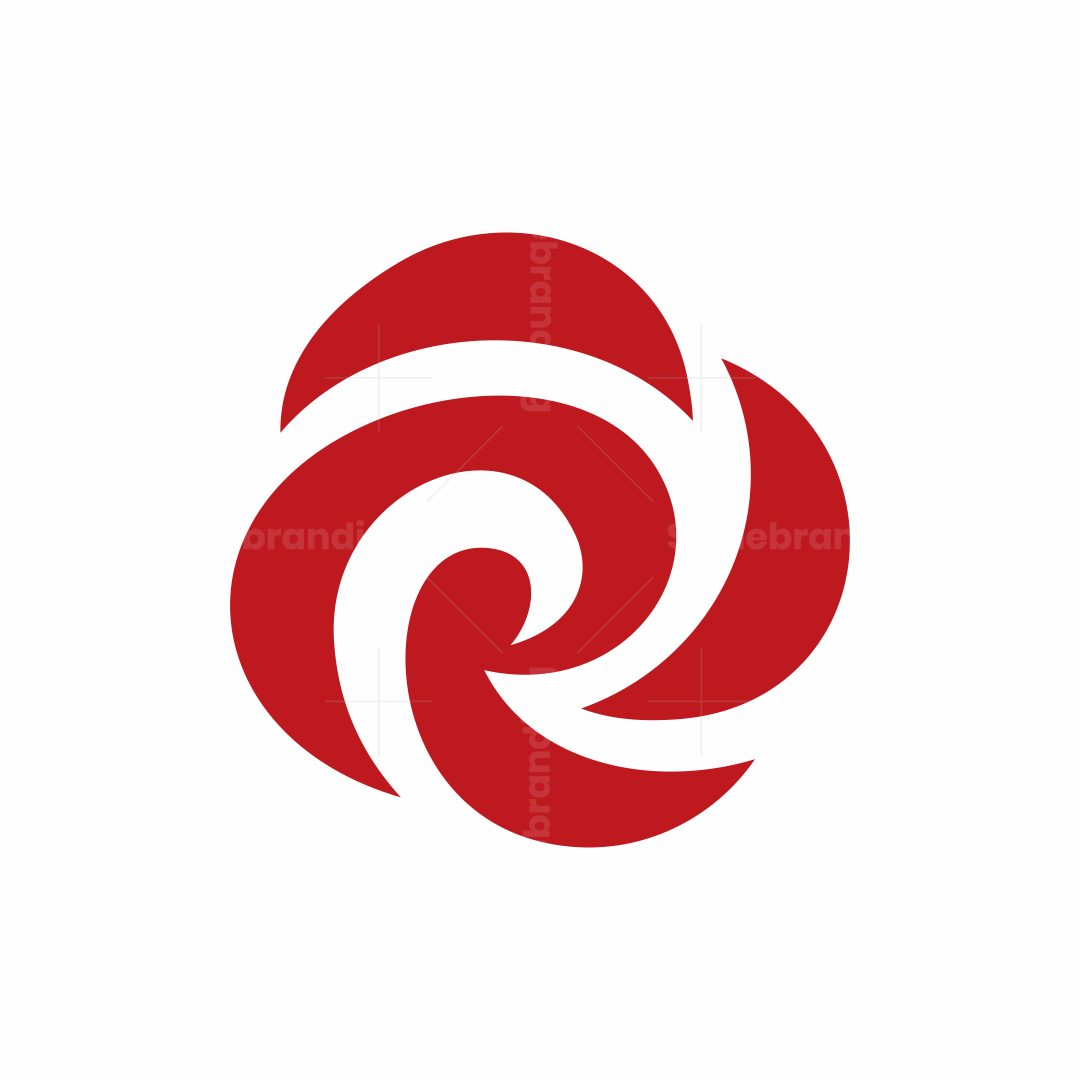 Letter R Rose Flower Simple Combination Logo | Scalebranding