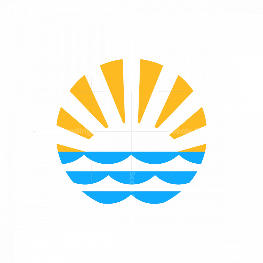 Beach Round Logo | Scalebranding