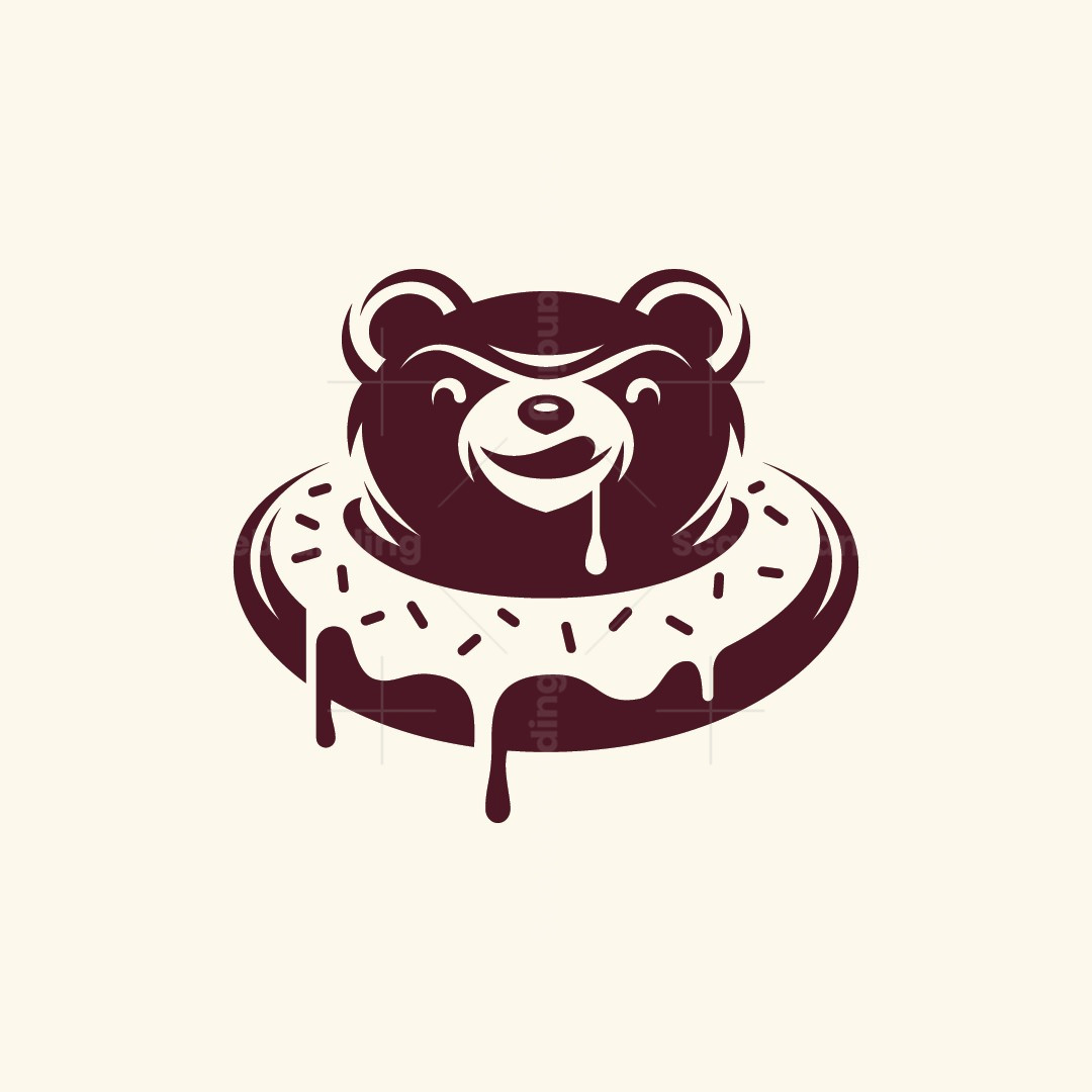 Bear Donuts Logo | Scalebranding