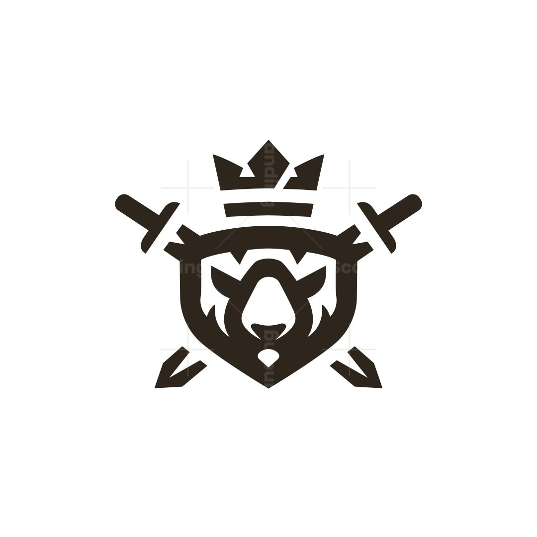 Bear Logo Grizzly Bear Shield Logo | Scalebranding