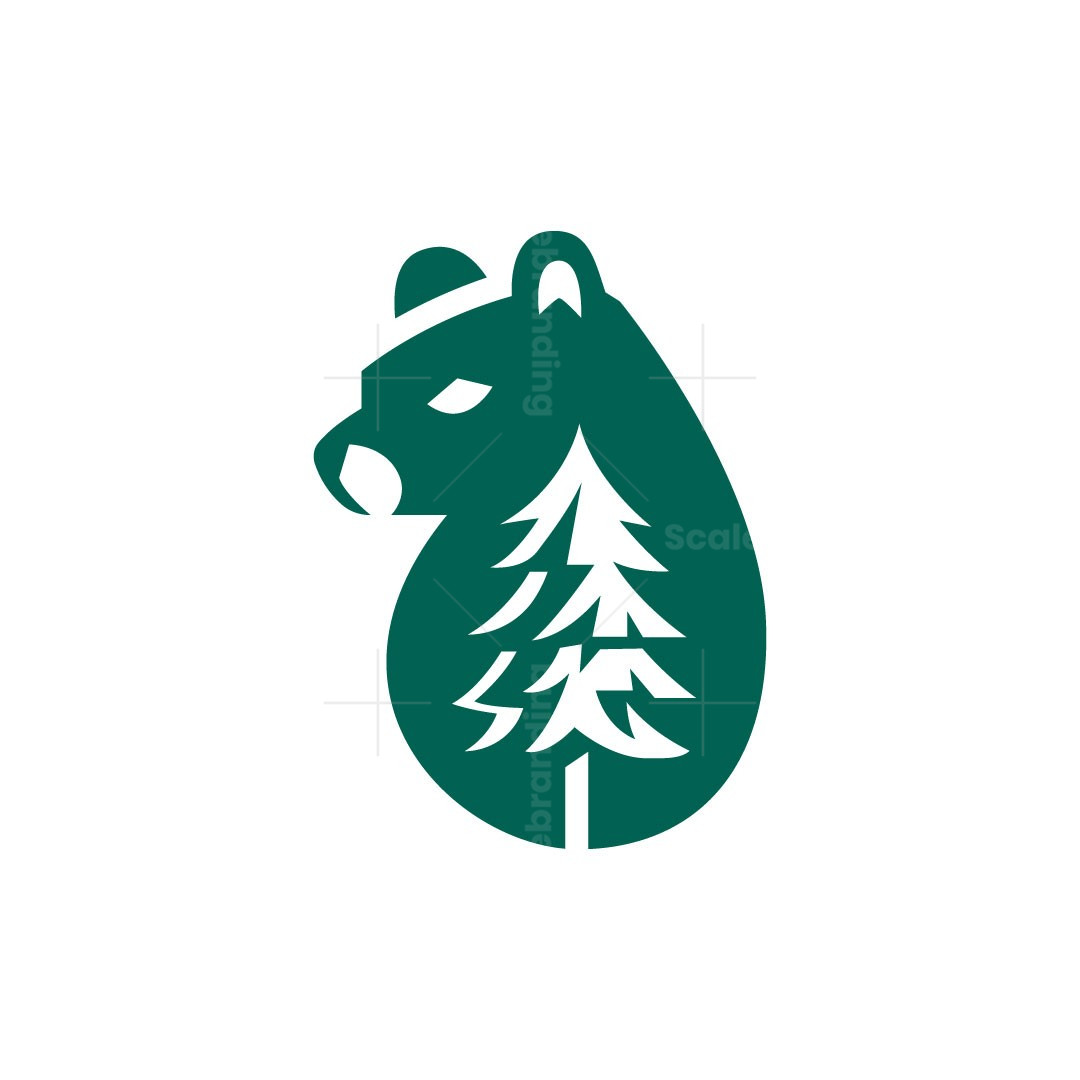 Bear Pine Logo | Scalebranding