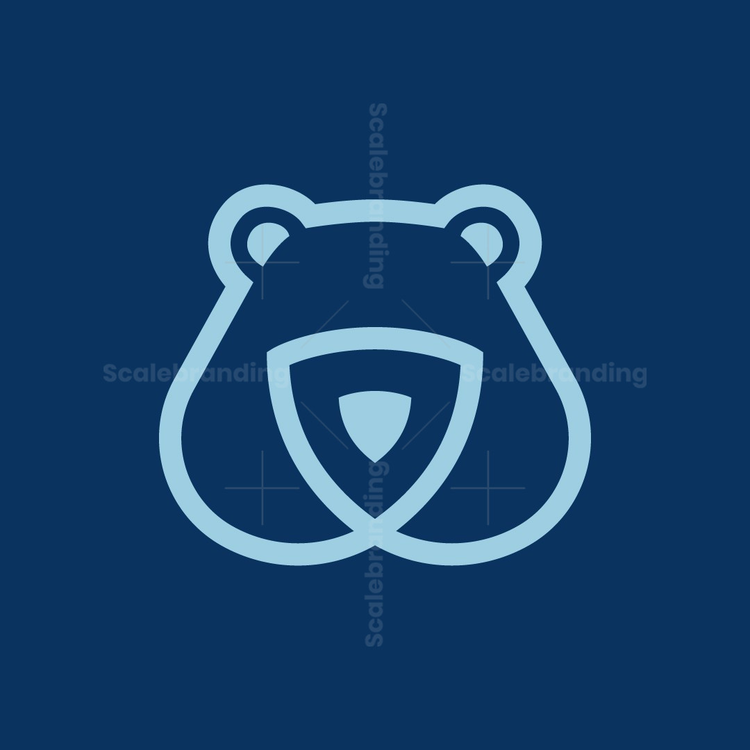 Bear Security Guard Logo | Scalebranding