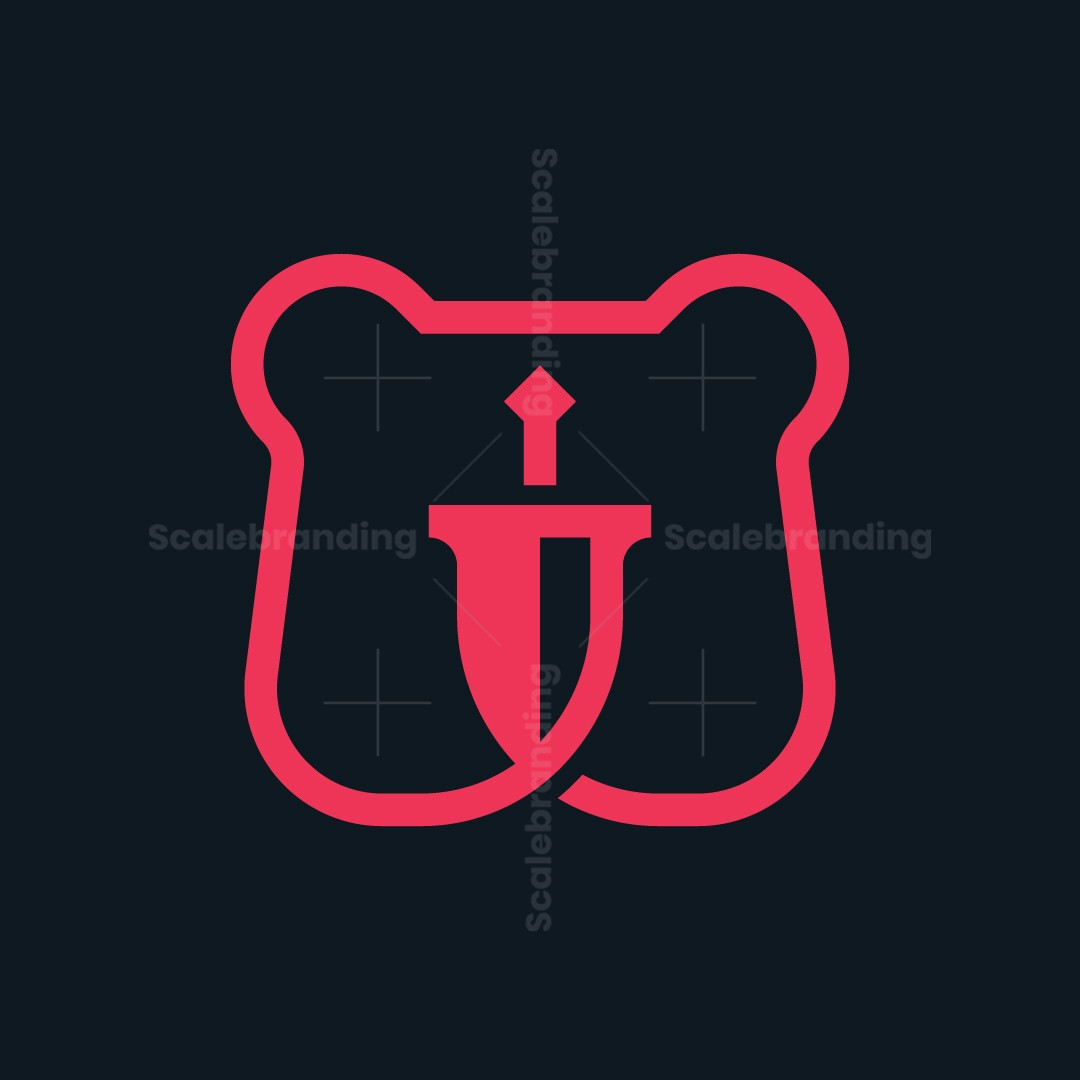 bear sword logo | Scalebranding