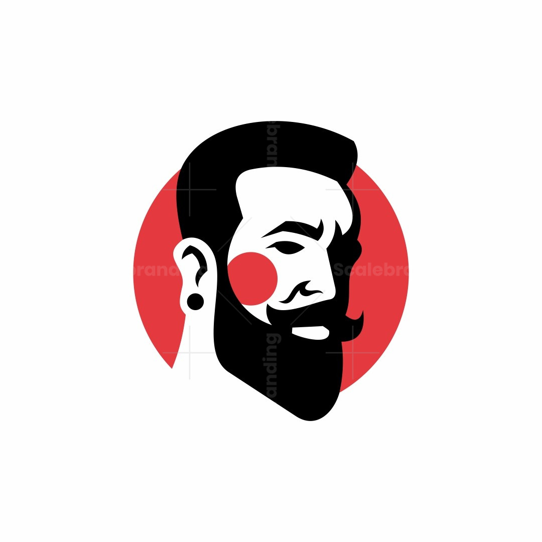 Bearded Man Logo | Scalebranding