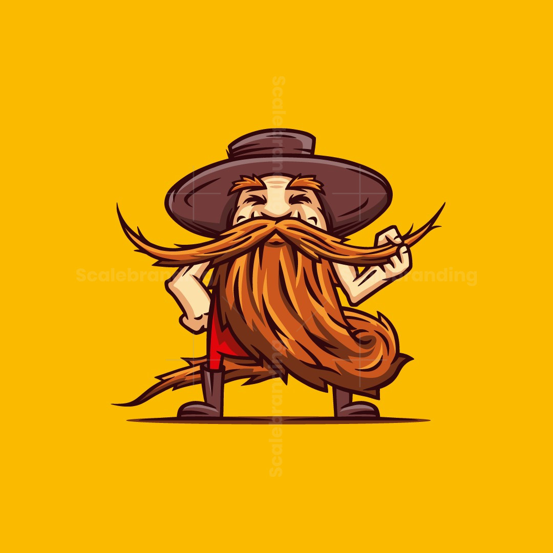 Bearded Man Logo | Scalebranding