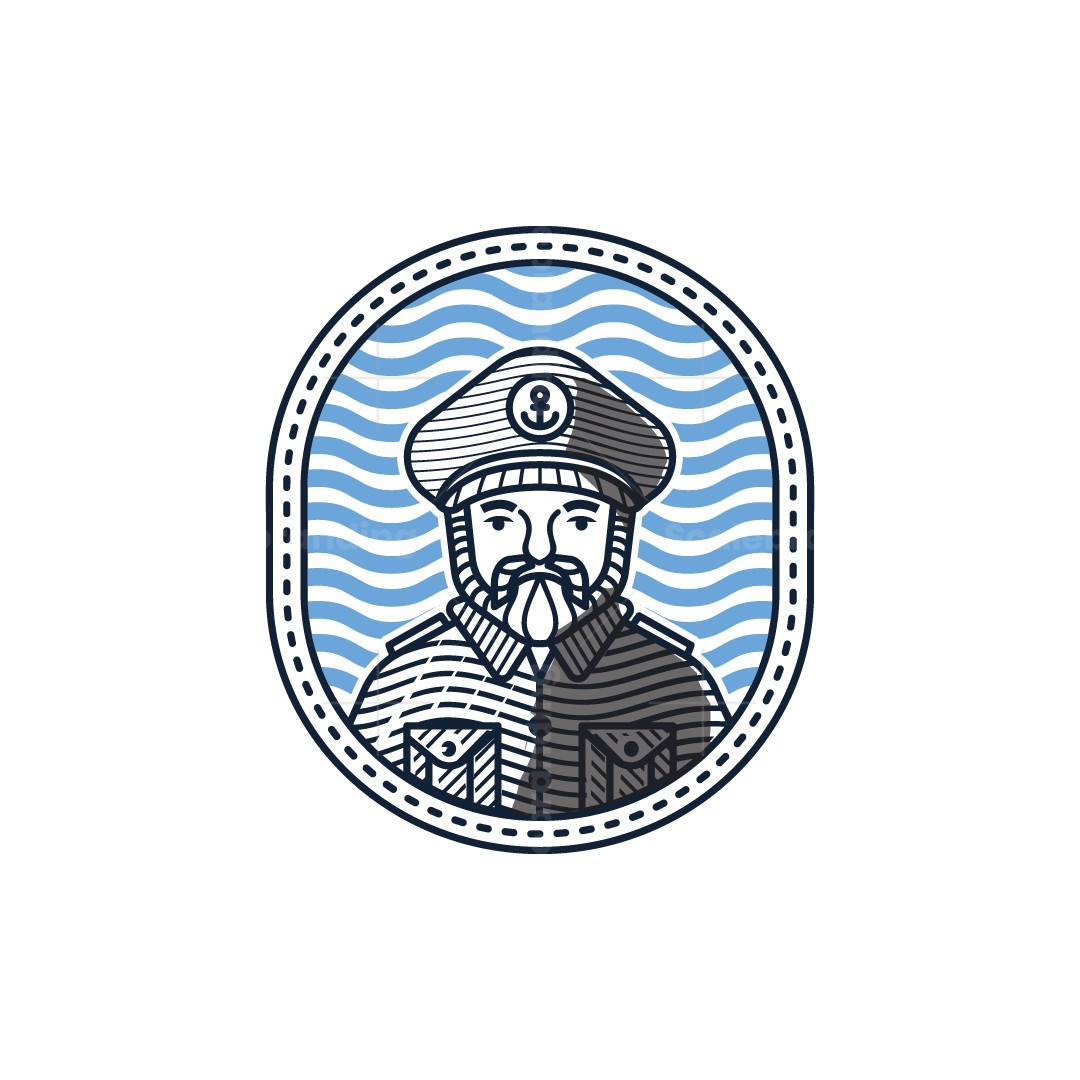 Bearded sailor Logo | Scalebranding