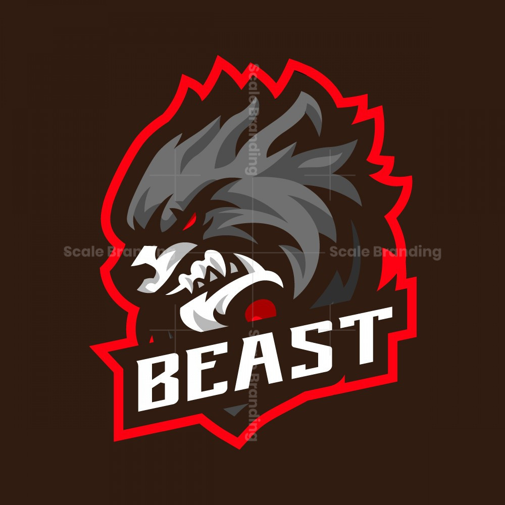 BEAST MASCOT LOGO` | Scalebranding