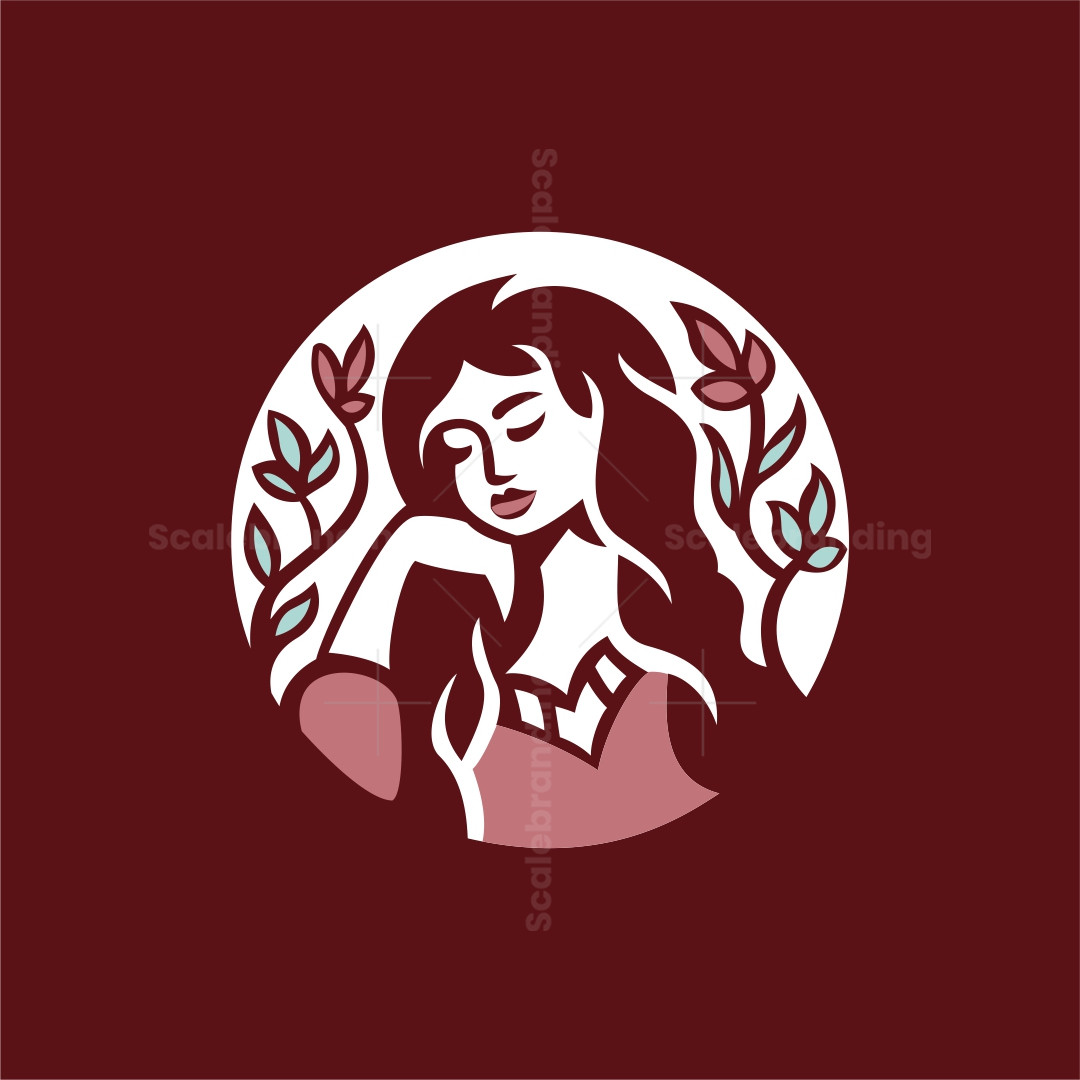 Beauty Woman Flowers Logo | Scalebranding