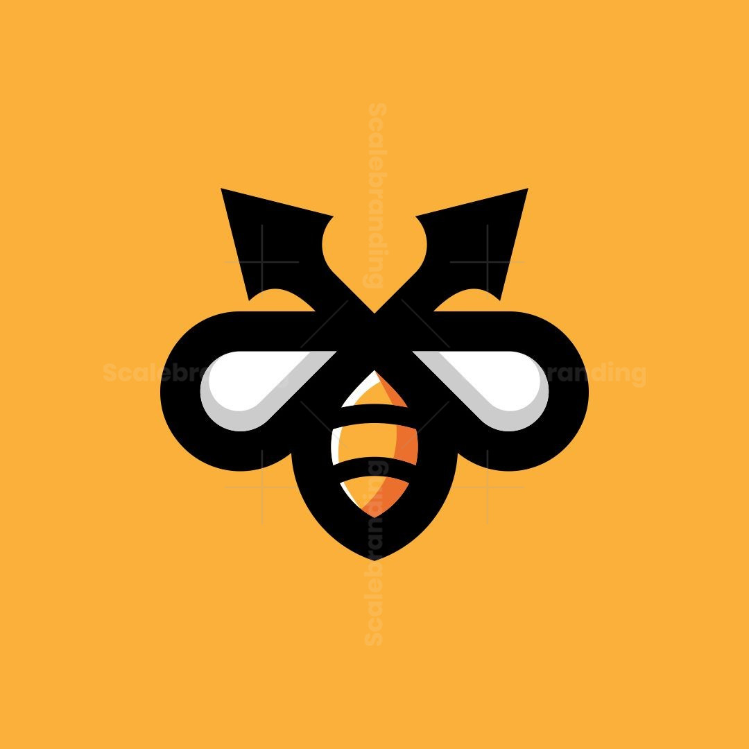 Bee Arrow Logo | Scalebranding