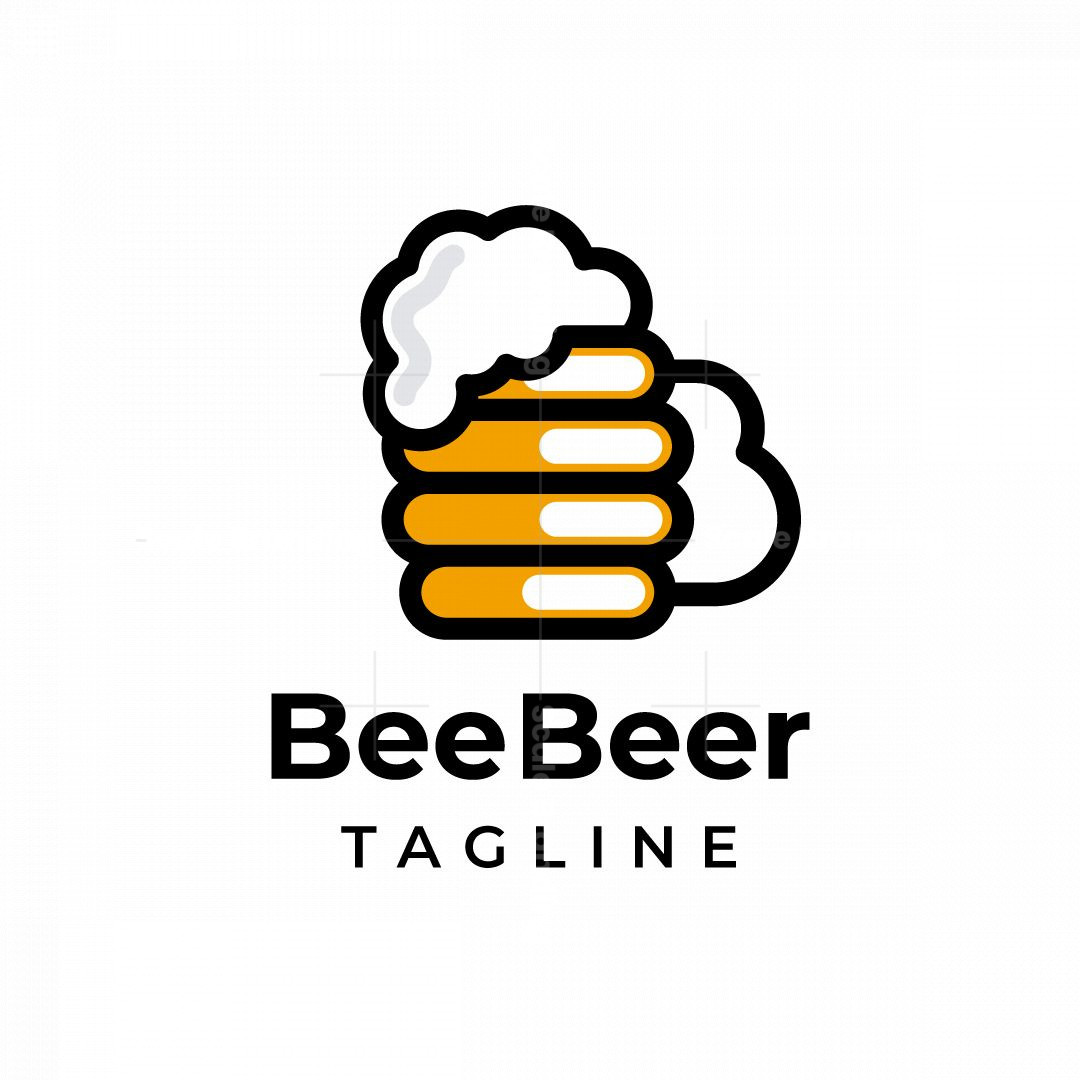 Bee Beer Logo | Scalebranding