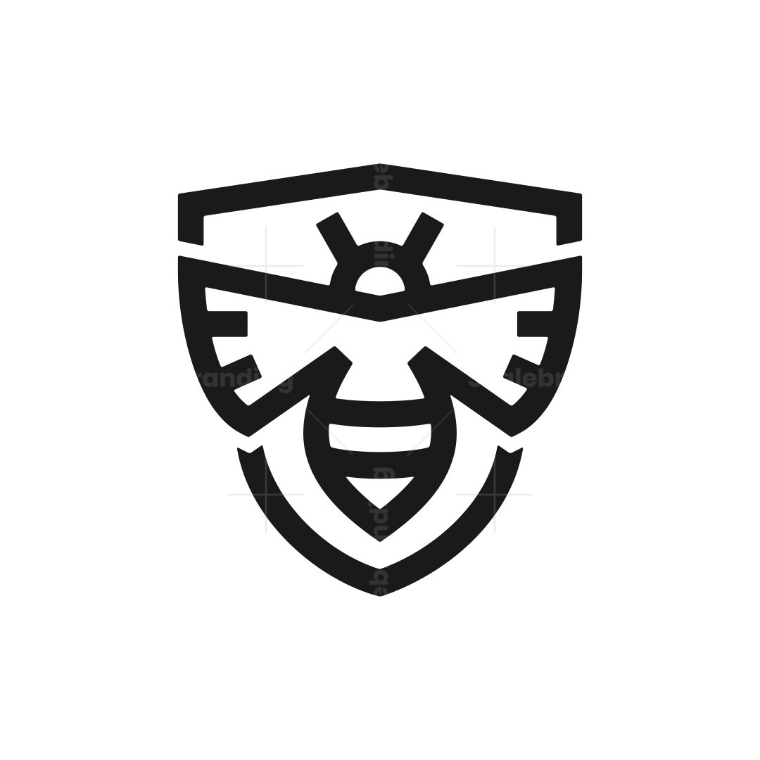 Bee Shield Logo | Scalebranding