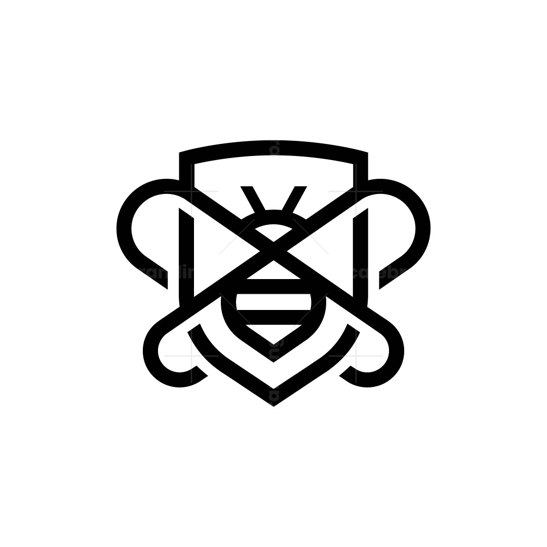 Bee Shield Logo | Scalebranding
