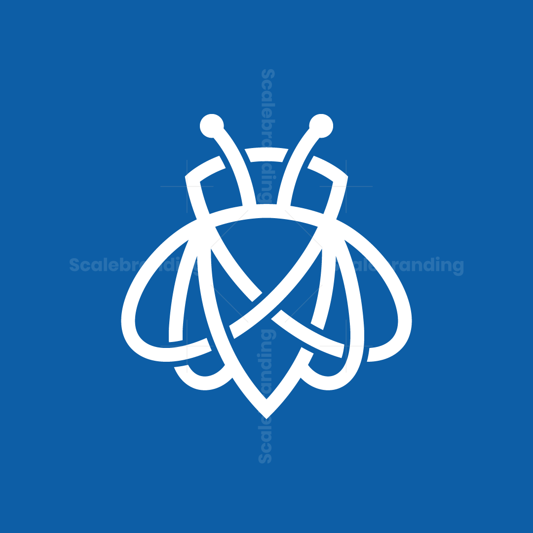 Bee Shield Logo With A Minimalist Look | Scalebranding
