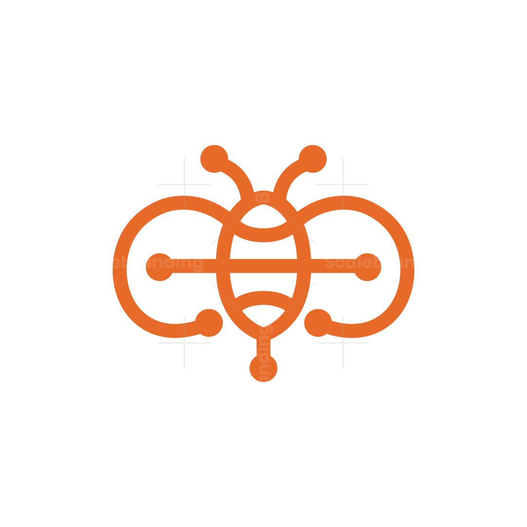Bee Technology Logo | Scalebranding